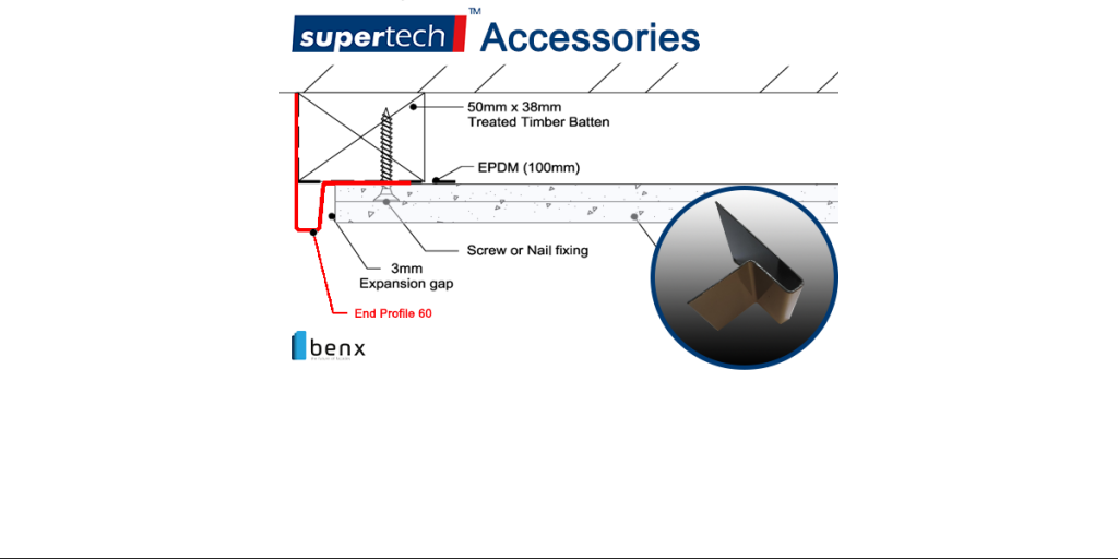 Supertech End Profile - BENX