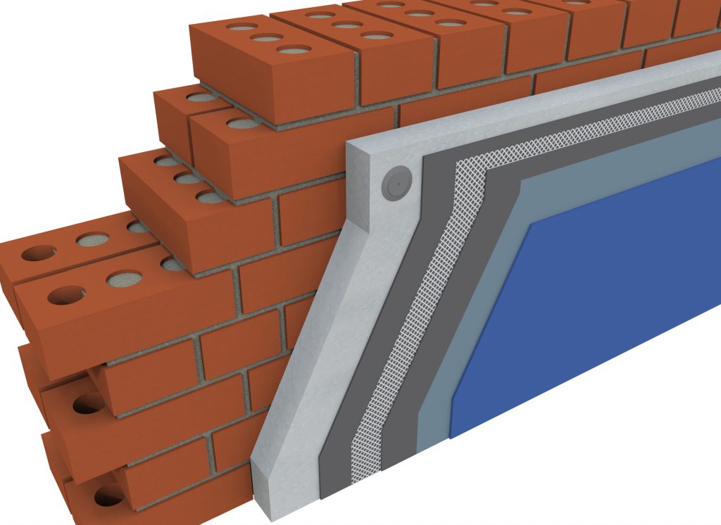 Wall System 1 - Applied to Masonry - BENX Wall System 1